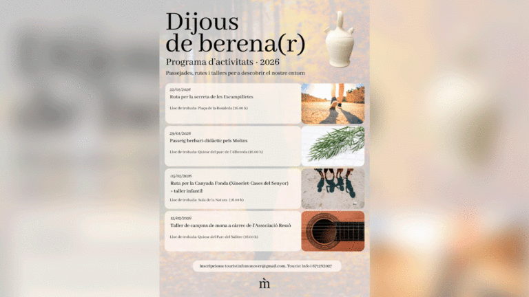 Dijous de Berenar archivos - Valle de las Uvas Aspe Noticias